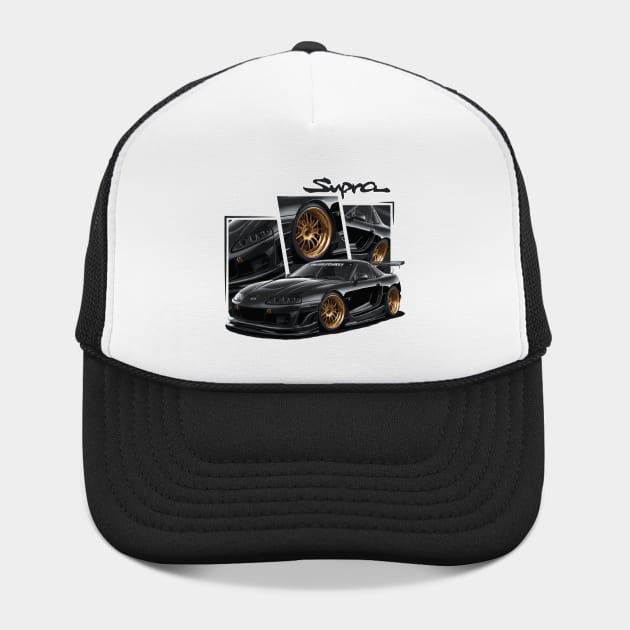 Supra MK4 JDM Car - Supra - Hat | TeePublic