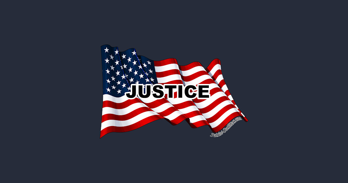 American Flag, Justice - American Flag - T-Shirt | TeePublic