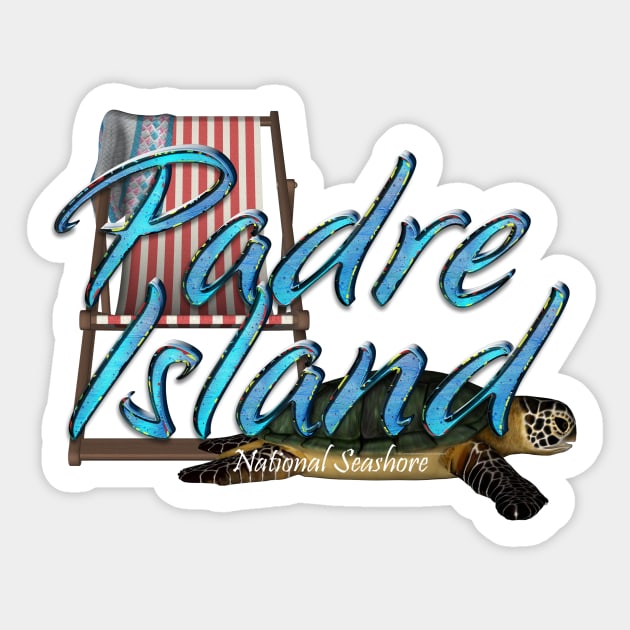 Padre Island National Seashore - Padre Island - Sticker | TeePublic