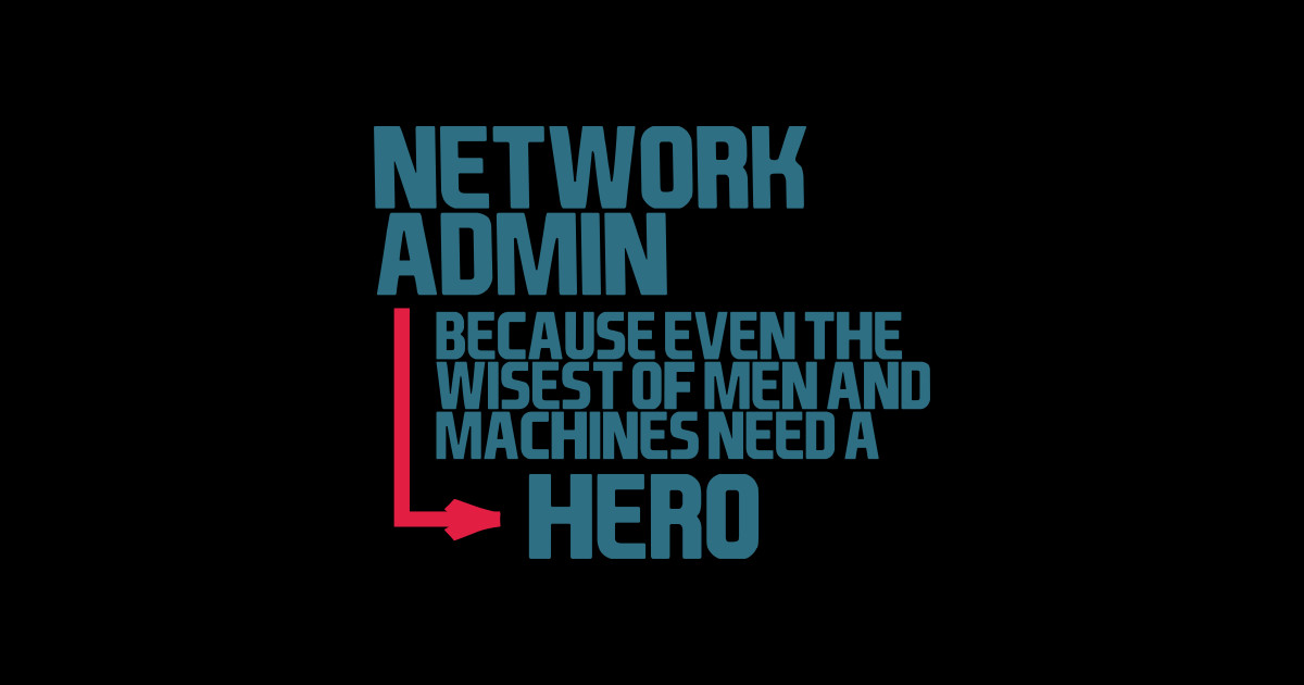 network admin, hero - Computer - Sticker | TeePublic