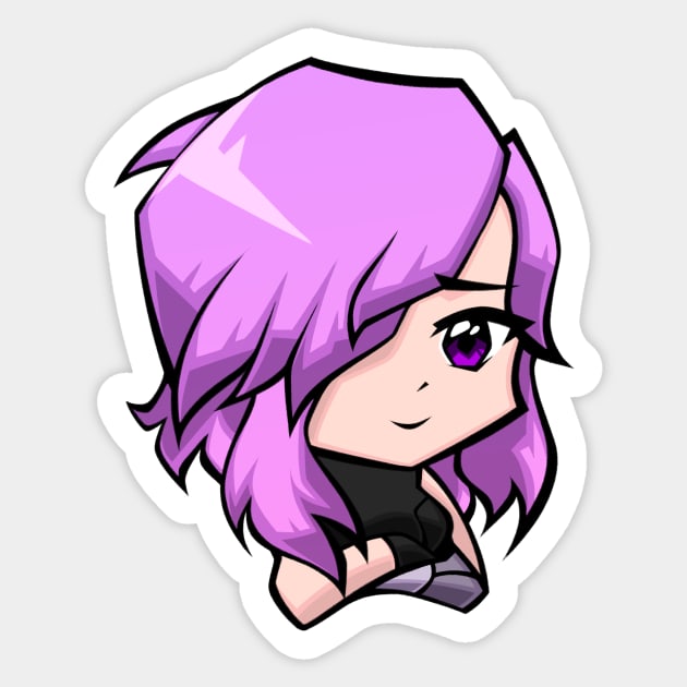 Meta Runner - Chibi Lucinia - Meta Runner - Sticker | TeePublic