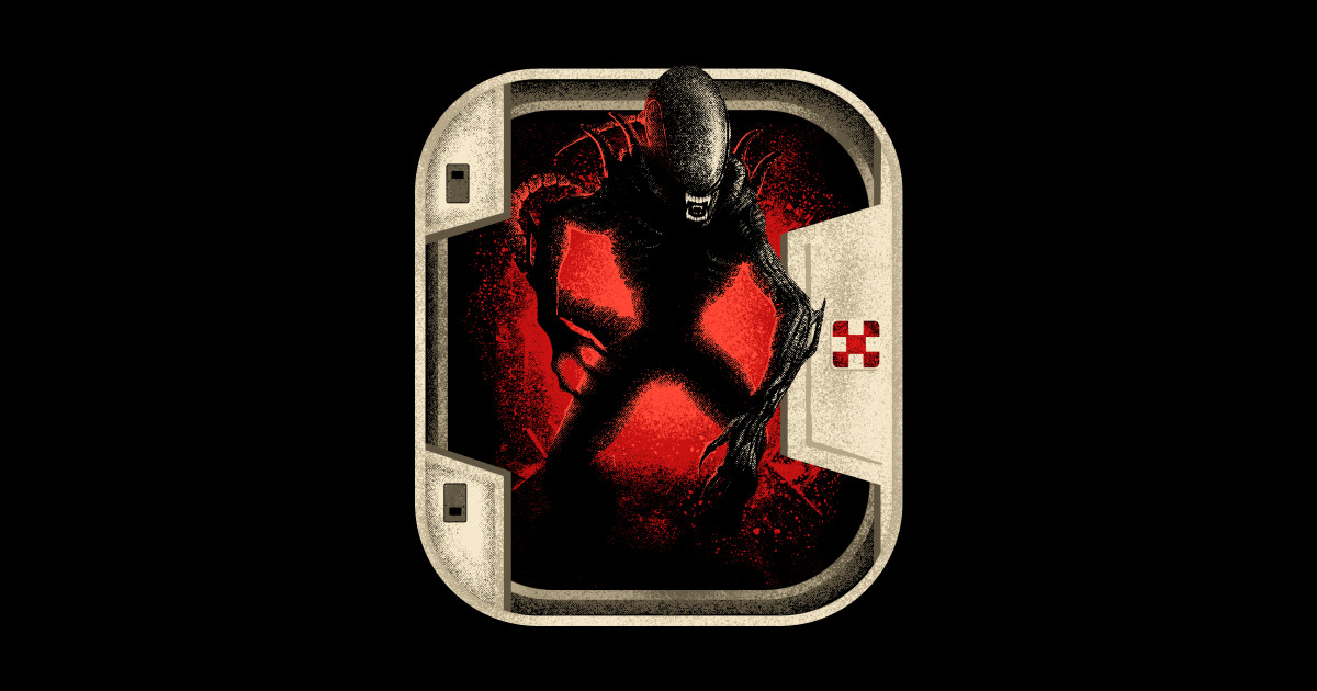 Airlock - Alien - Sticker | TeePublic