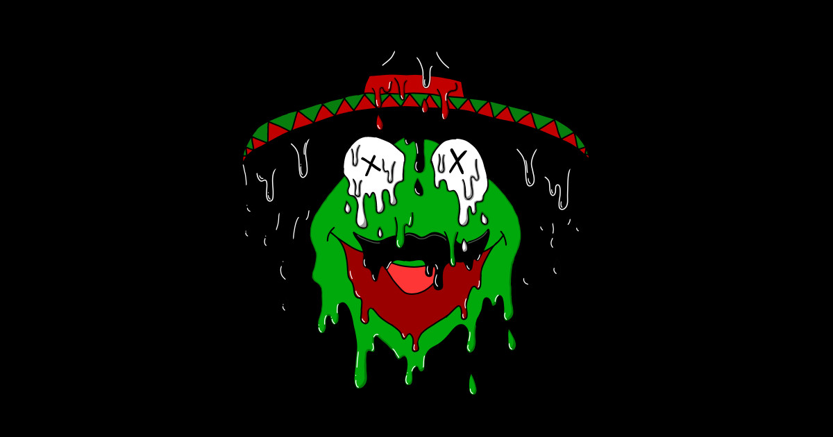 Drippy Señor Kermit - Drippy - Sticker | TeePublic