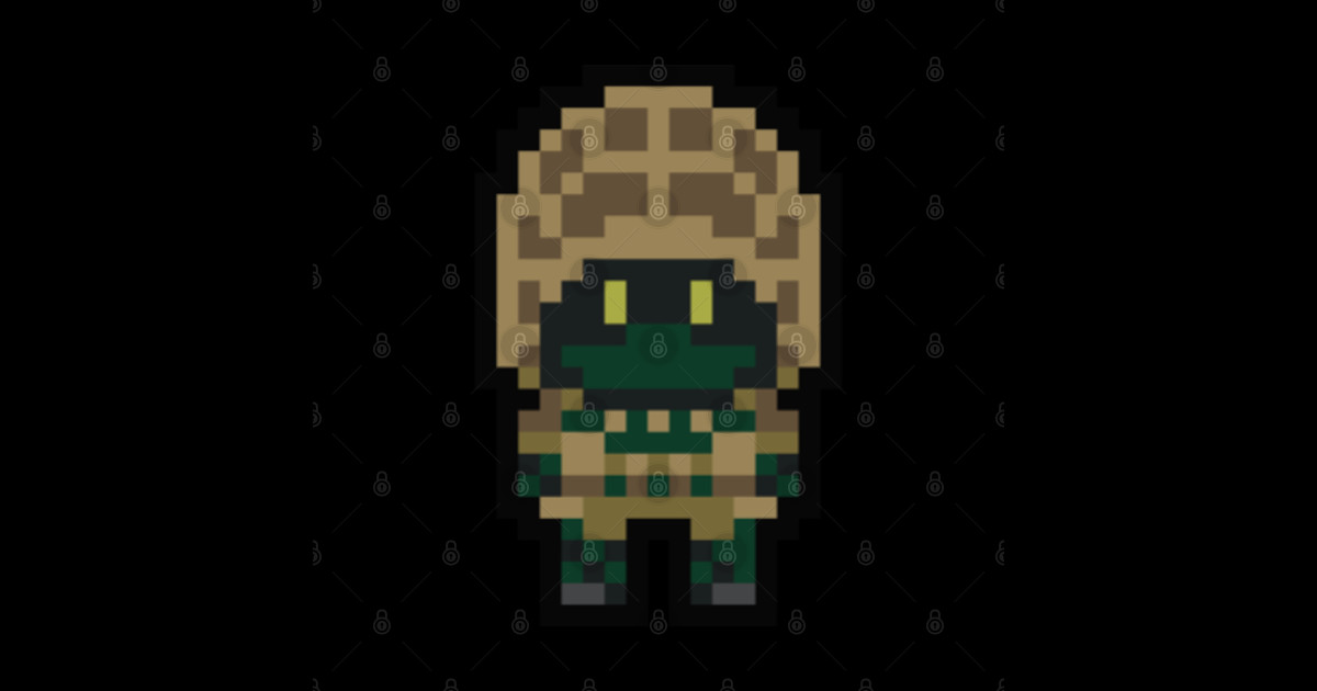 Kapkan Six Siege Smol Defender Pixel art - Pixel Art - Sticker | TeePublic