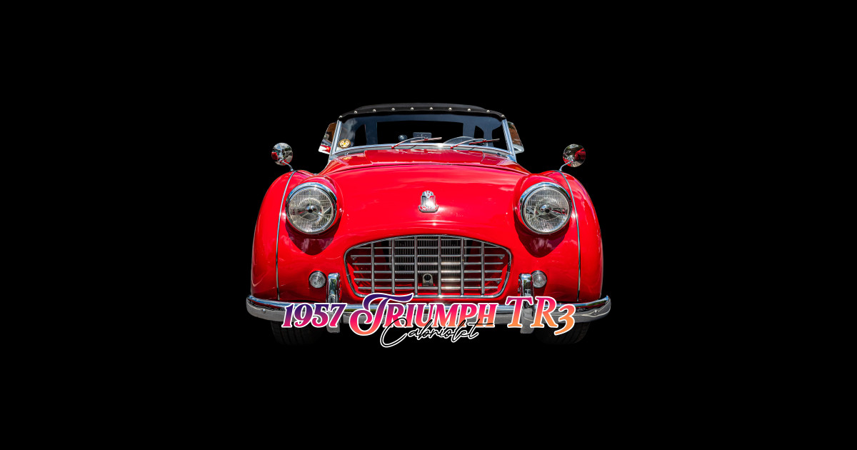 1957 Triumph TR3 Cabriolet - 1957 Triumph Tr3 Cabriolet - Sticker ...