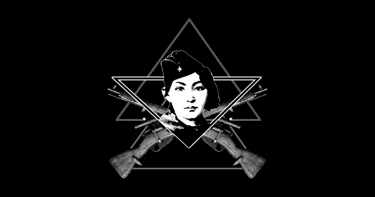 The Sniper (triangle) - Socialism - Sticker | TeePublic