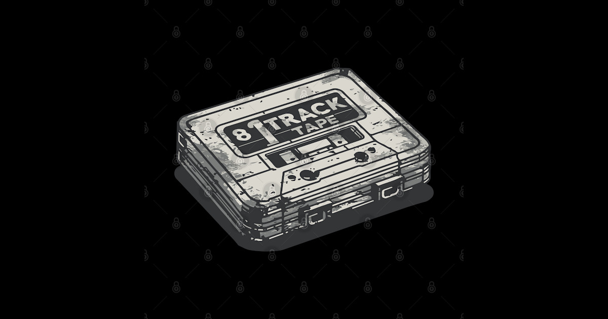 National Eight Track Tape Day – April - Eight Track Tape - Sticker ...