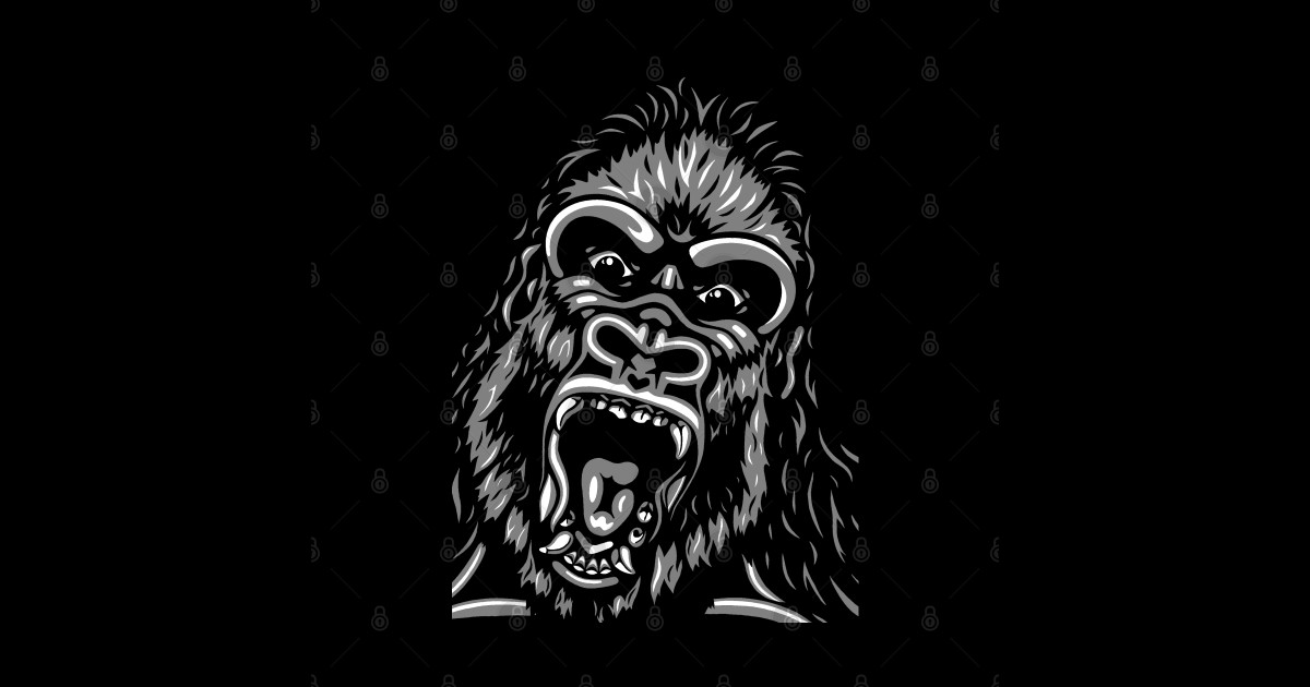 King Kong - King Kong - Sticker | TeePublic