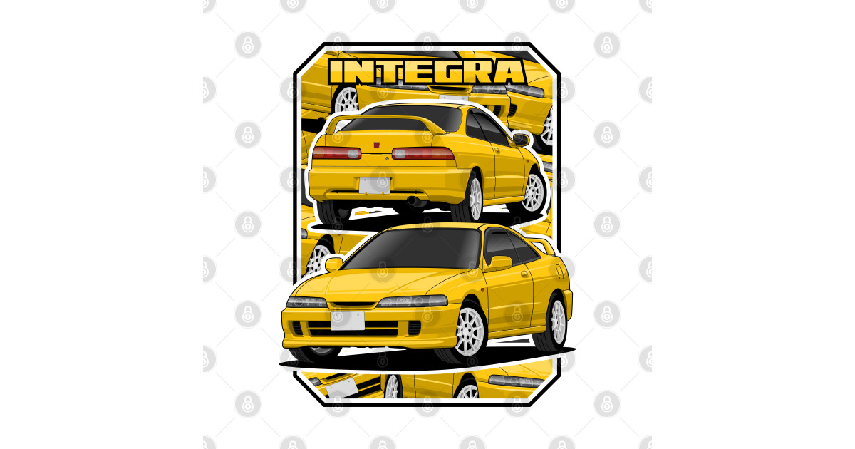 Integra DC2 Type R - Integra Type R - T-Shirt | TeePublic