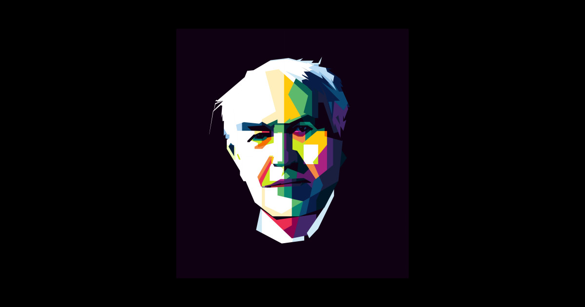 Thomas Edison - Edison - Sticker | TeePublic
