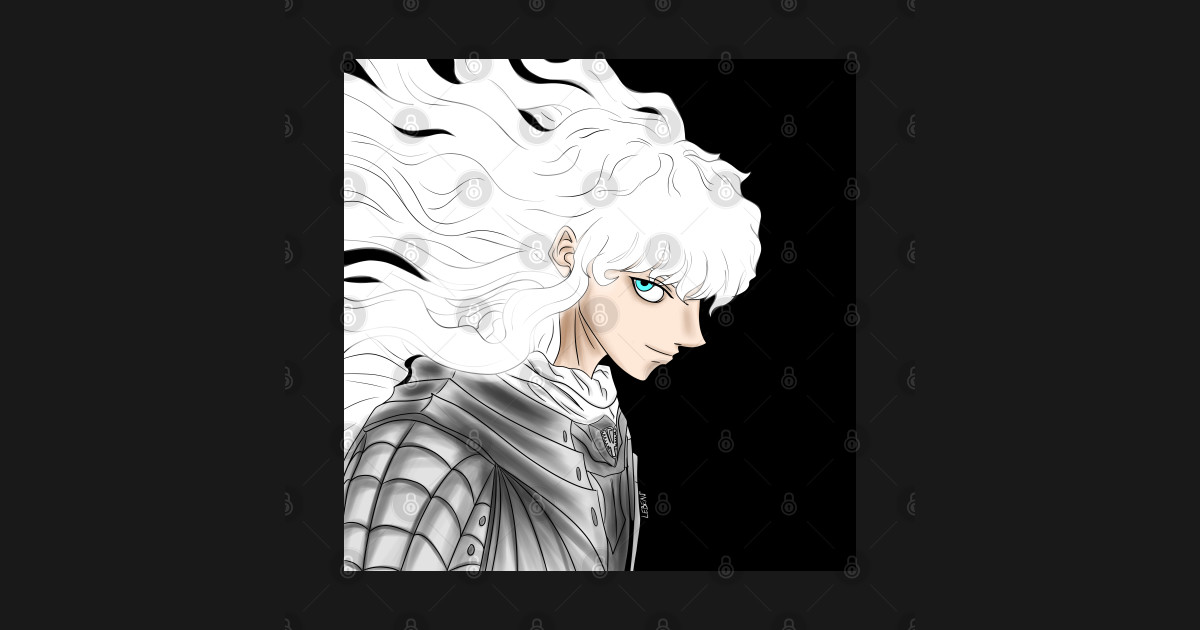 griffith in hawk berserk armor art - Berserk - T-Shirt | TeePublic