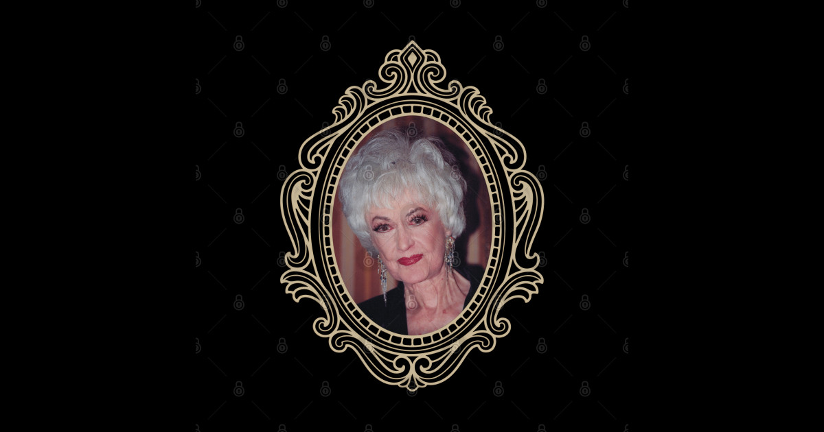 Bea Arthur Golden Girls V2 Bea Arthur Sticker Teepublic