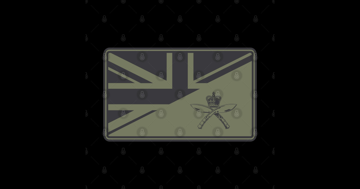 Royal Gurkha Rifles Patch - Union Jack Subdued Patch - Sticker | TeePublic