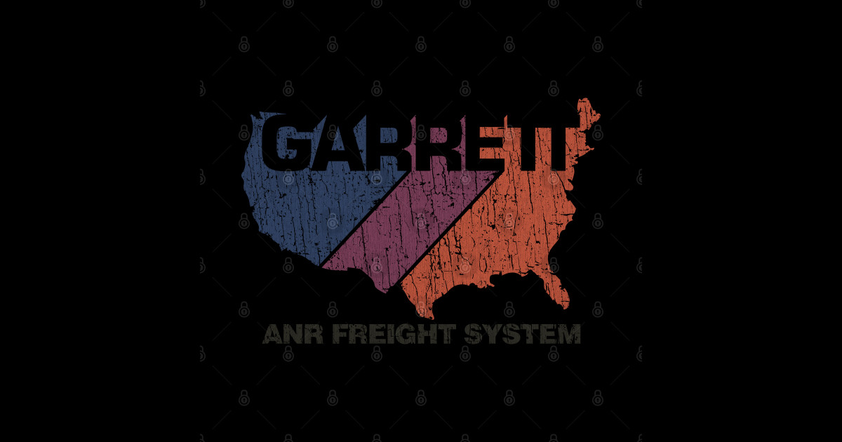 Garrett Freight Lines 1978 - Trucker - Sticker | TeePublic