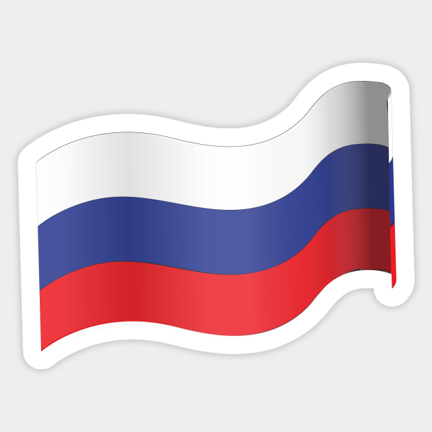 Russia - Russia - Sticker | TeePublic