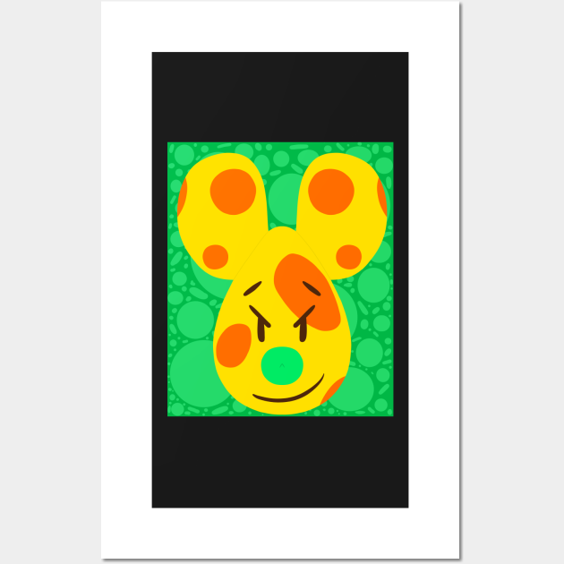 Chadder ACNH w/ Background - Chadder - Posters and Art Prints | TeePublic