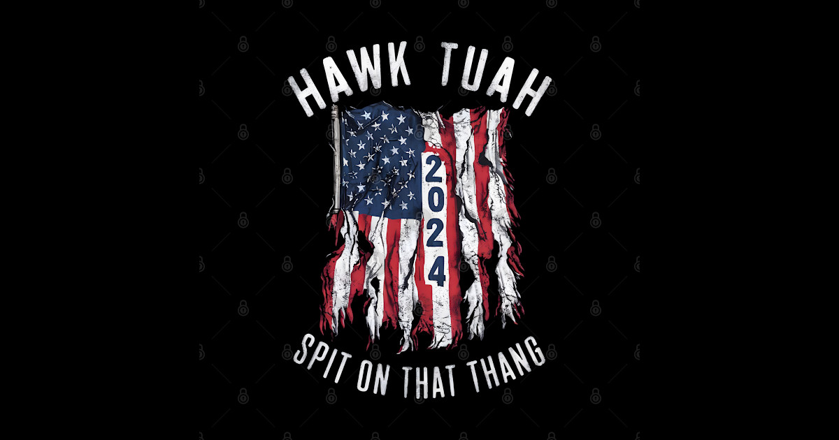 Hawk tuah spit on that thang 2024 - Tawk Tuah - Sticker | TeePublic