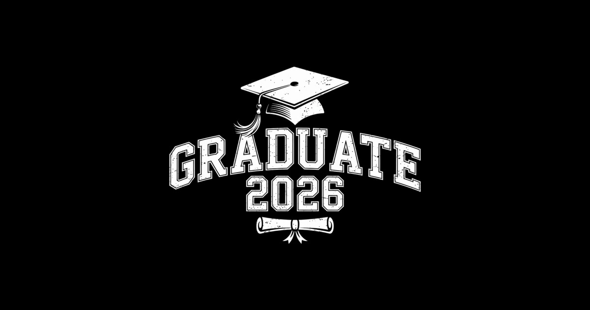 Graduate 2026 Matching Family Graduation - Graduate 2026 - Sticker ...