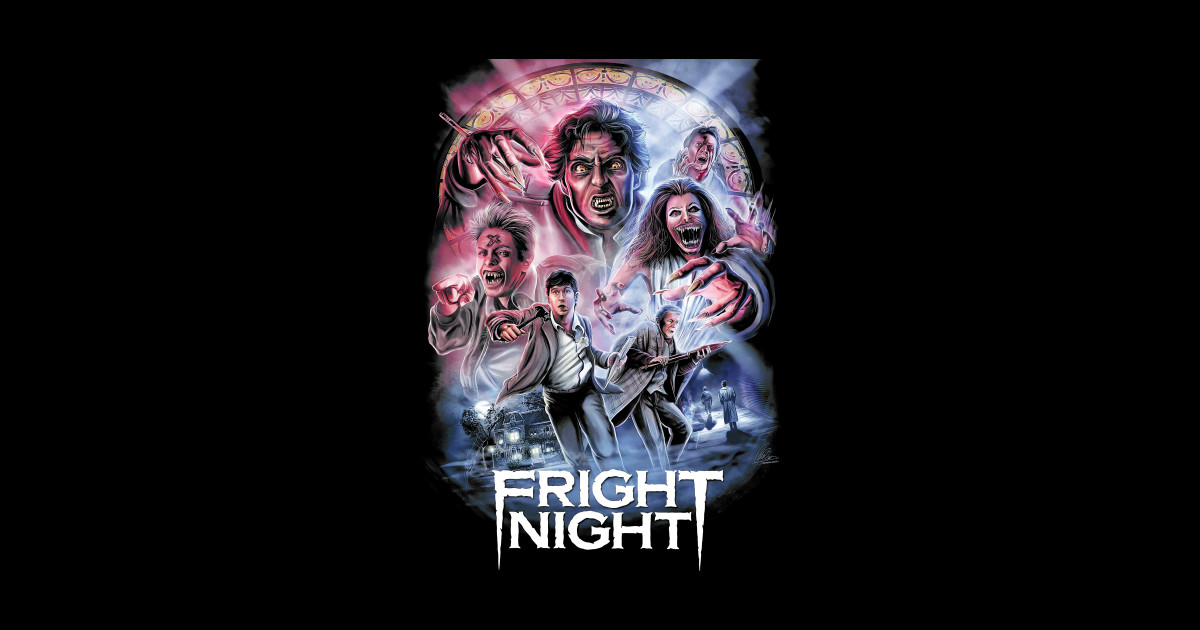 Horror Movie Scary - Fright Night - Sticker | TeePublic