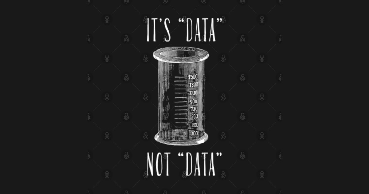 Data Pronunciation Science Meme d - Science Meme - T-Shirt | TeePublic