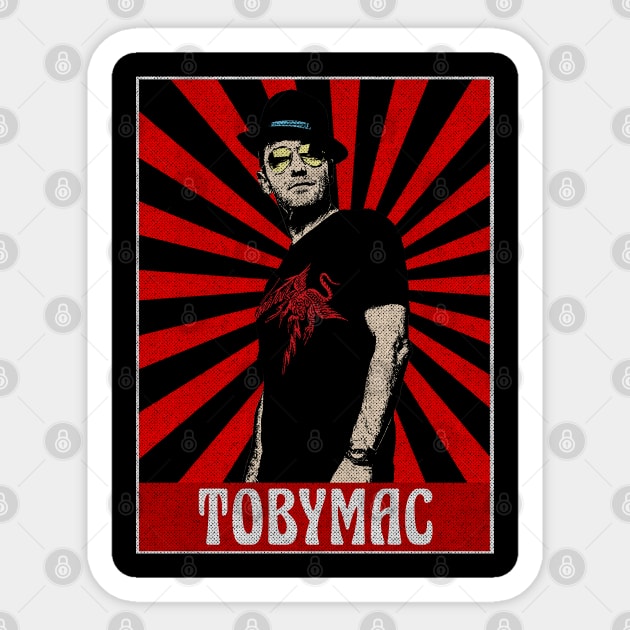 Vinatage Tobymac Pop Art - Tobymac - Sticker | TeePublic