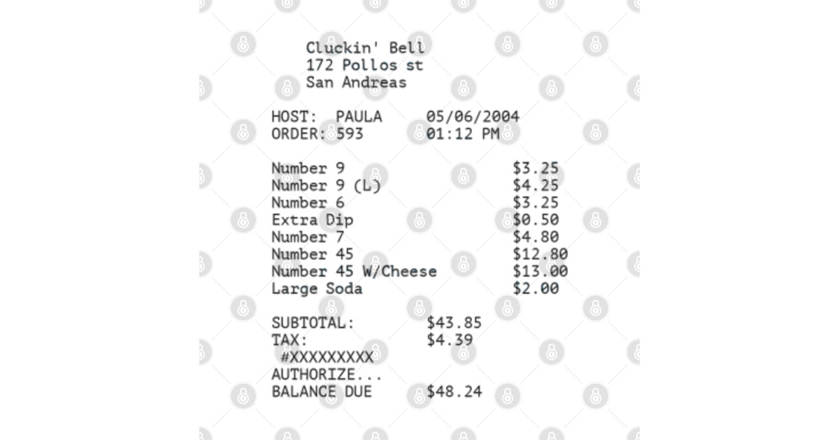 Big Smokes Order - Gta San Andreas - T-Shirt | TeePublic