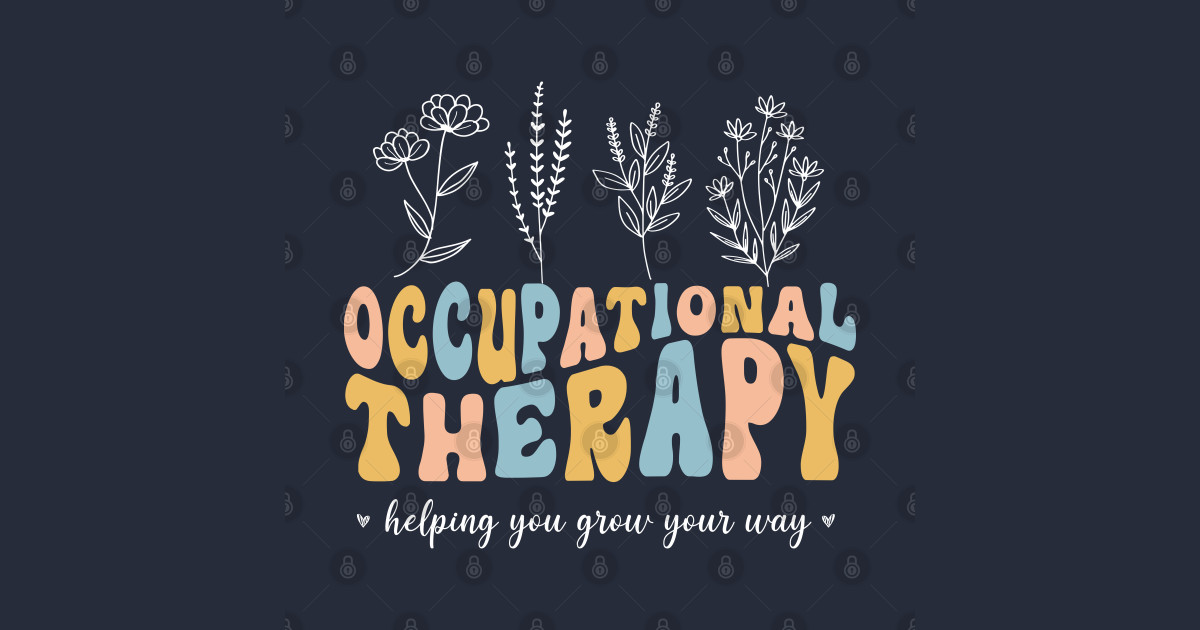 Groovy Floral Occupational Therapy Helping You Grow Your Own Way ...