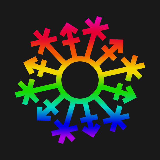 Gender Snowflake - Rainbow - Specail Snowflake - T-Shirt | TeePublic