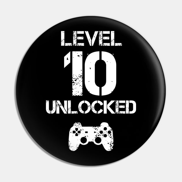 Level 10 Unlocked T-Shirt - 10th Birthday Gift - Level 10 Unlocked ...