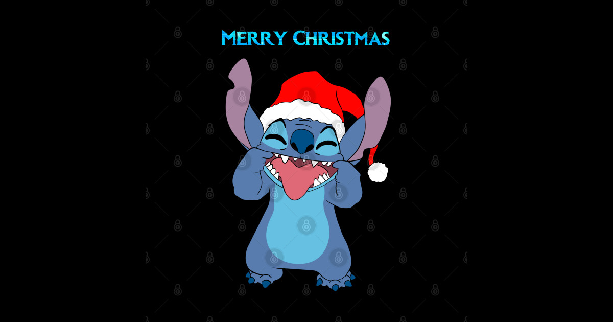 Merry Stitch - Stitch - T-Shirt | TeePublic