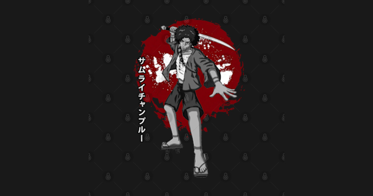 Retro Art Mugen Japanese Anime - Samurai Manga - T-Shirt | TeePublic