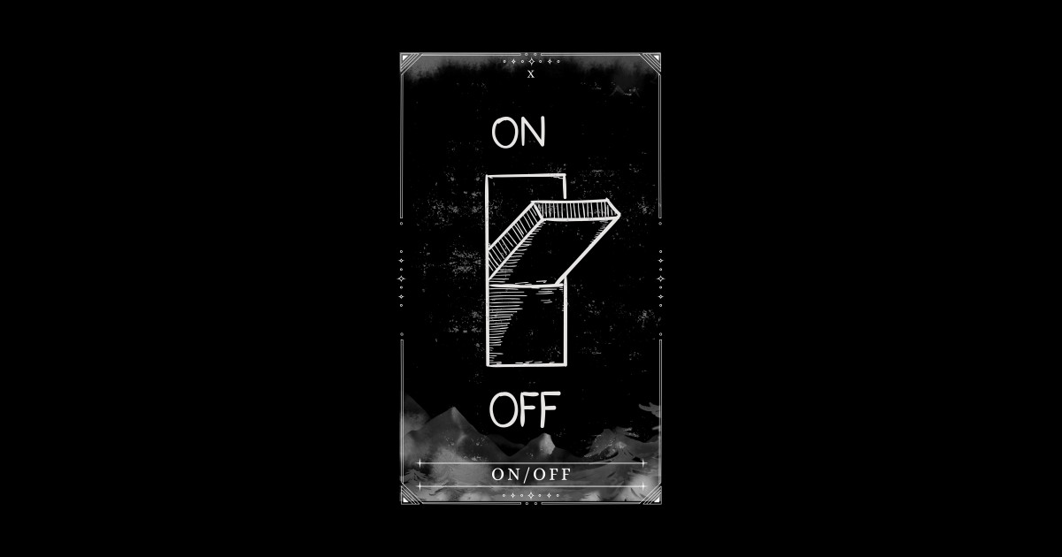 On/Off Dnd Tarot Card Dungeons and Dragons 5e - Dnd Gift - Sticker ...