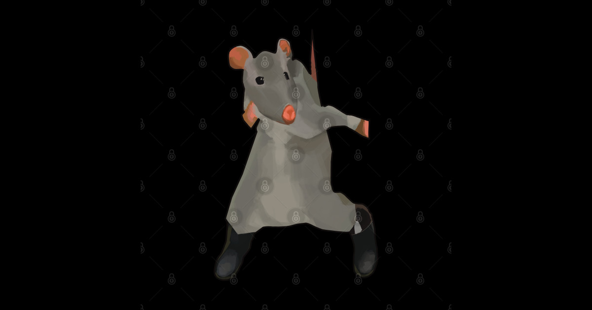 Rat Dance Meme / Dancing Rat Meme (Big Print) - Meme - Sticker | TeePublic