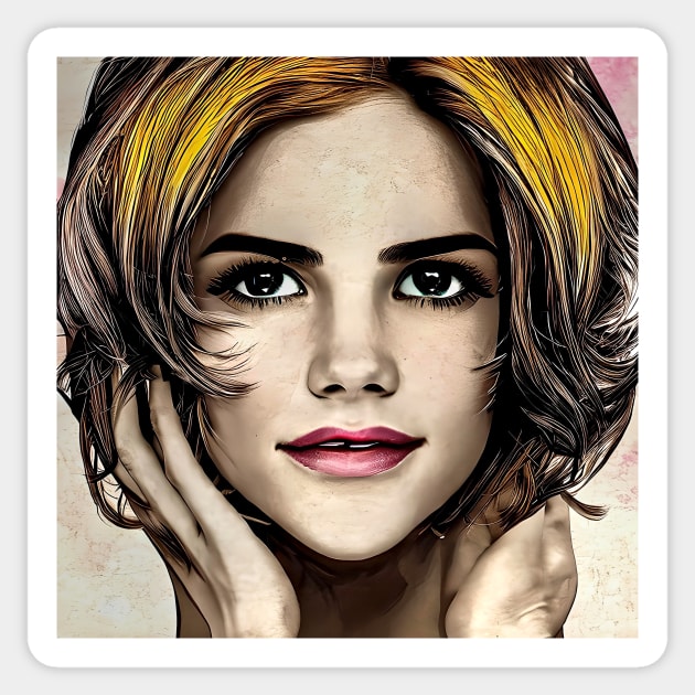 Golden Emma - Emma - Sticker | TeePublic