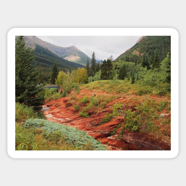 Red Rocks Canyon - Canyon - Sticker | TeePublic