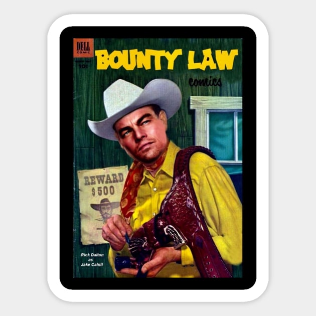 Bounty Law Comics - Bounty Hunter - Sticker | TeePublic