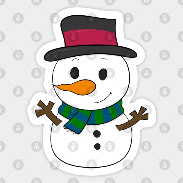 Frosty The Snowman - Frosty The Snowman - Sticker | TeePublic