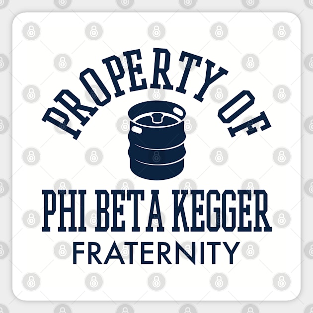 PHI BETA KEGGER - Beer Alcohol Drinking Kegger Fraternity - Sticker ...