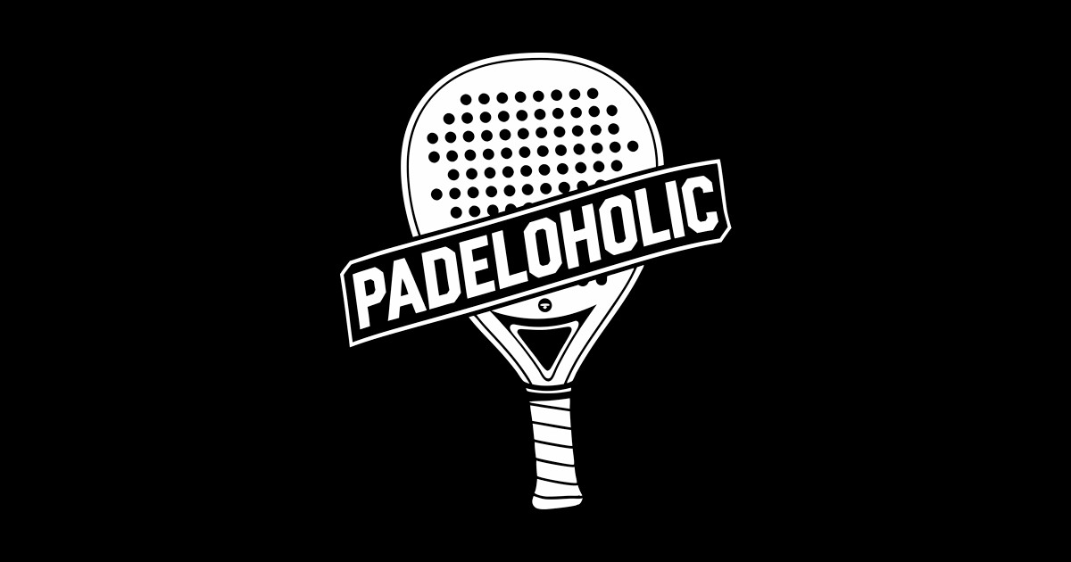 Padeloholic Padel Player | Funny Padel - Padel - Sticker | TeePublic