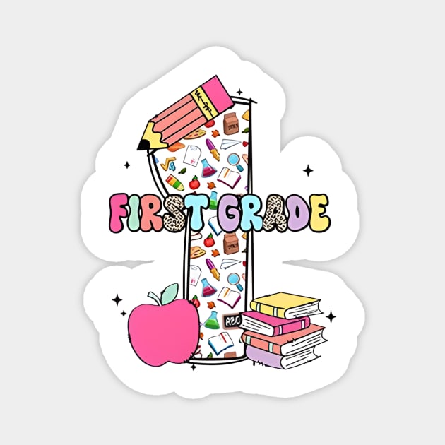 Retro Back to School Bundle, first grade, First Day of School, School ...