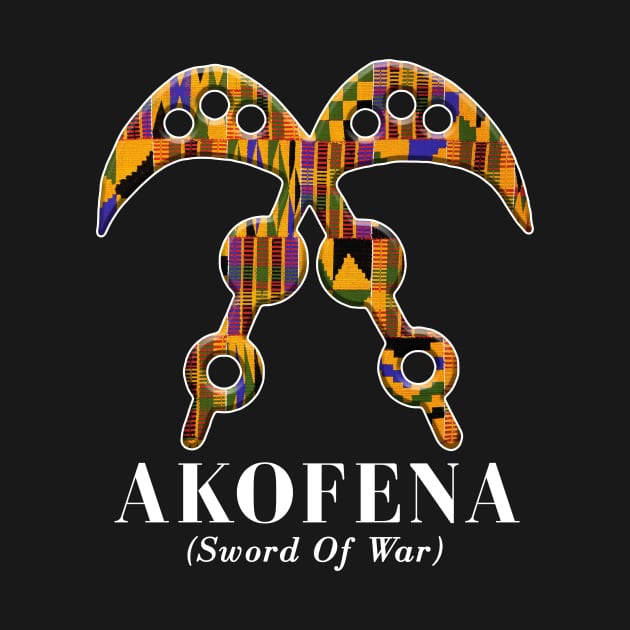 Akofena (Sword of War) - Ghana - T-Shirt | TeePublic