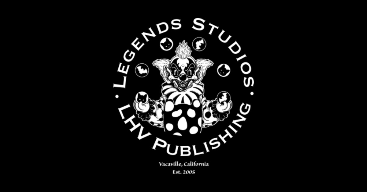 Legends Studios Taffy T. Clown Logo - Clowns - Sticker | TeePublic