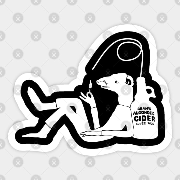 Fantastic Mr Fox - Rat - Bean Security - Fantastic Mr Fox - Sticker ...