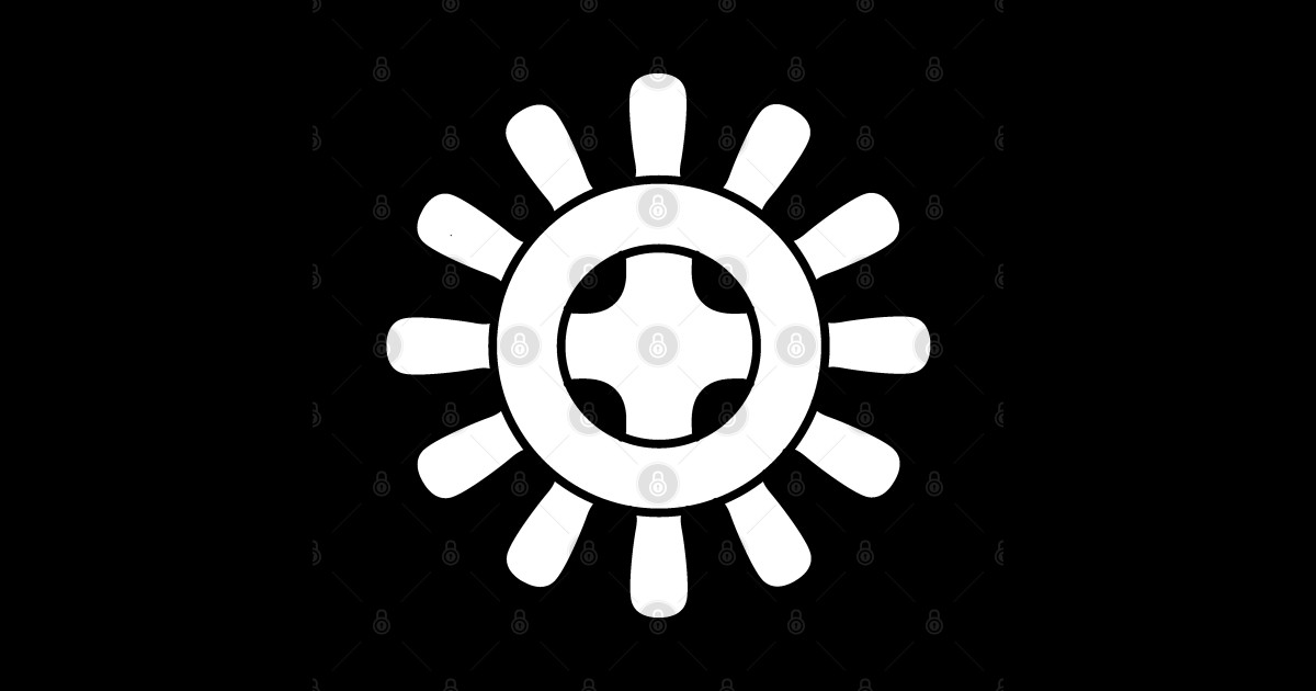 Brick Cog Gear - Stencil - Sticker | TeePublic