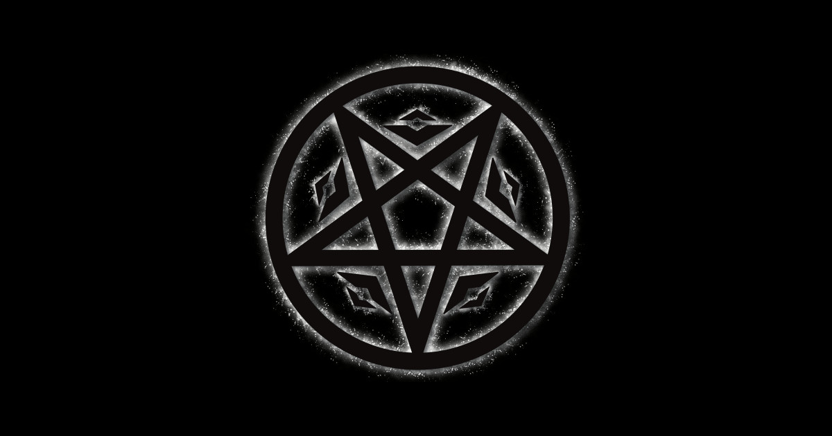 Digital Pentagram - Pentagram - Sticker | TeePublic