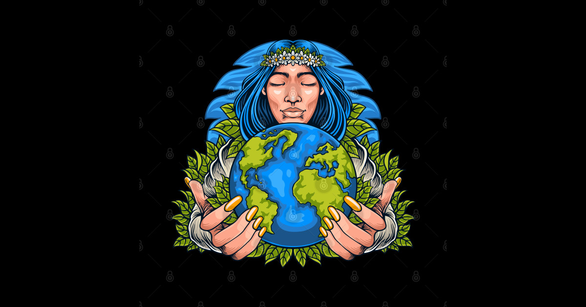 Mother earth - Mother Earth - Sticker | TeePublic