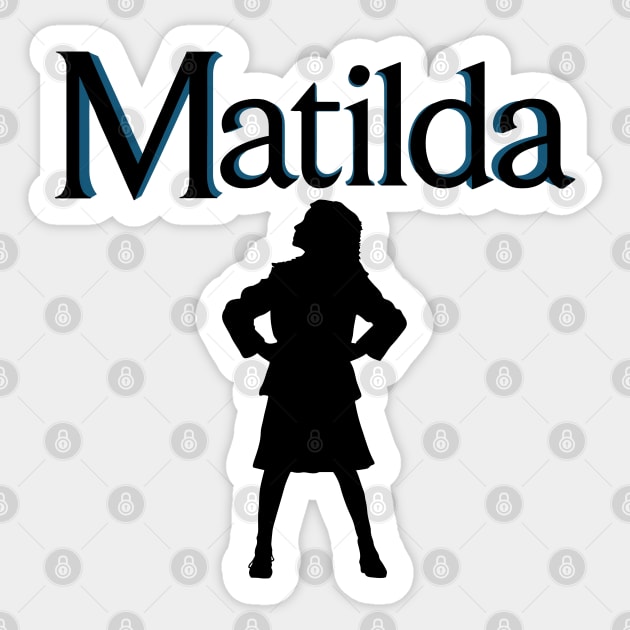 Matilda Musical - Matilda - Sticker | TeePublic