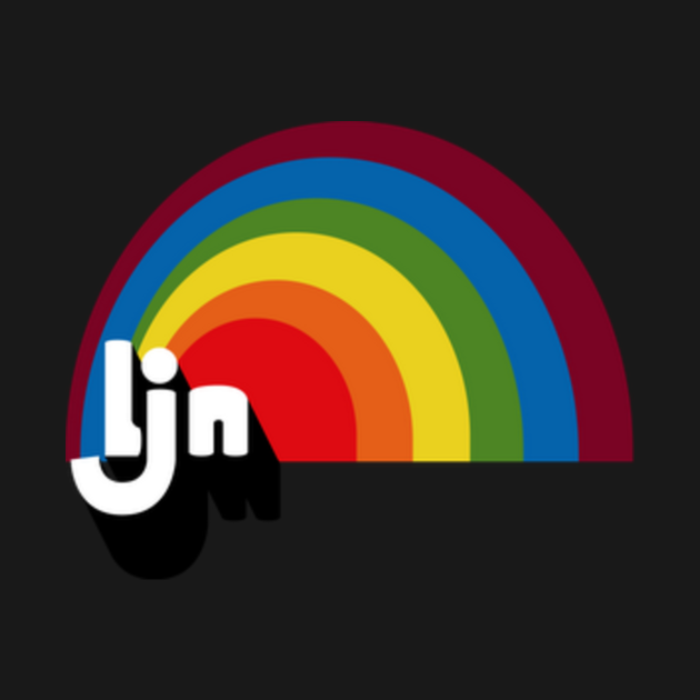 Vintage LJN Rainbow Logo - Ljn - T-Shirt | TeePublic