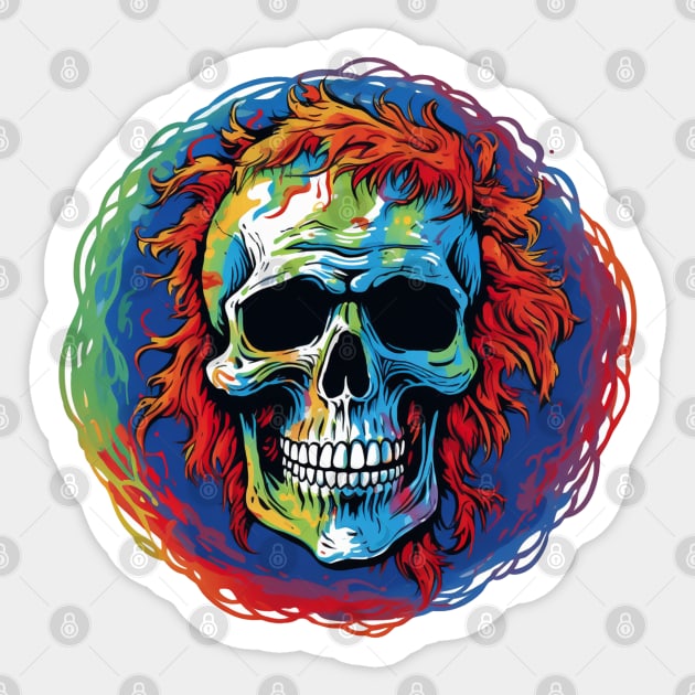 Deadhead Circular Logo - Deadhead - Sticker | TeePublic