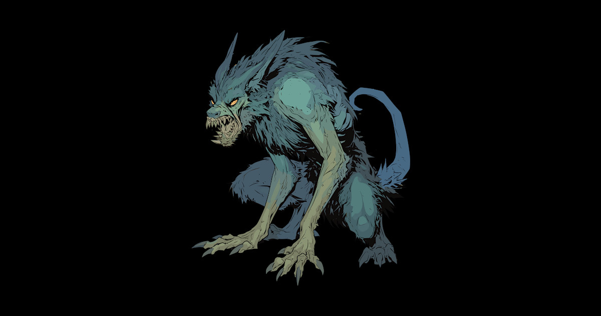 Chupacabra - Mythical Creature - Mythical Creature - Sticker | TeePublic